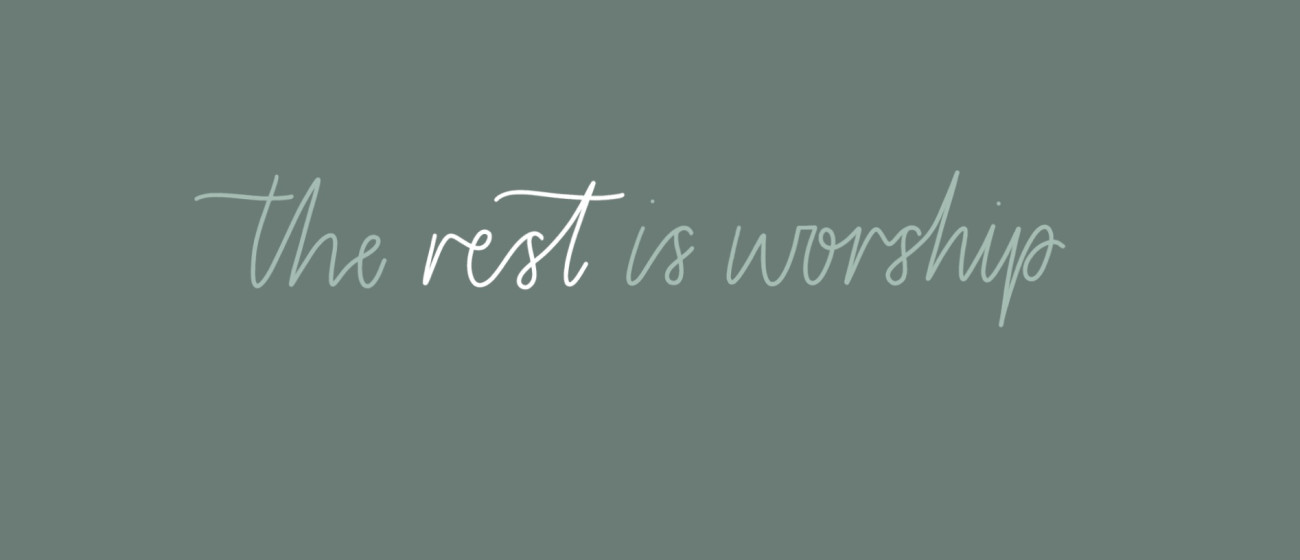 The Rest Is Worship: Leaders' Resource eBook - engageworship